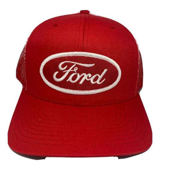 Accessories | Ford Hat Ford Vintage Trucker Hat Ford Logo Patch On ...